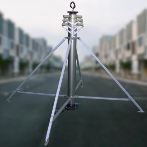 Quality Movable Lightweight 18ft 50 Foot Telescoping Antenna Mast for sale
