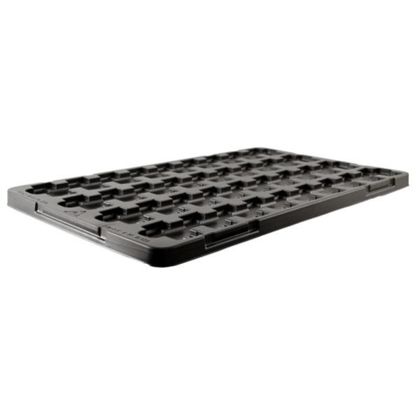 Quality 5mm 10e6 ohms ESD component HIPS Antistatic Blister Tray for sale