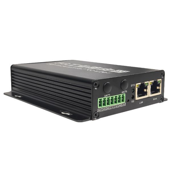 Quality RoHS Black Network 5G Industrial Router 1000Mbps Remote Management for sale