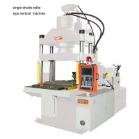 Quality VERTICAL single type vertical shuttle table plastic injection molding machine for sale