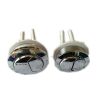 china Electroplate Toilet Flush Switch Cistern Button , Dual Flush Toilet Button