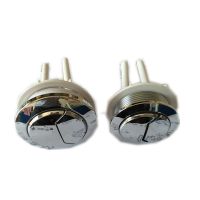 china Electroplate Toilet Flush Switch Cistern Button , Dual Flush Toilet Button