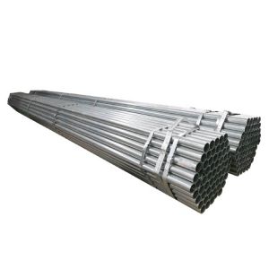 Quality Round Q345 Gi Steel Pipes ERW Welded Steel Pipe Galvanized for sale