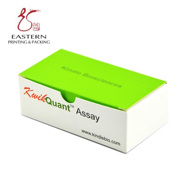 Quality Folded Printed Cardboard Boxes With Paper Insert With Paper Insert for sale