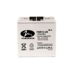 Quality F14 Terminal 300A 12v 20ah Lead Acid Battery For EPB Lighting System for sale