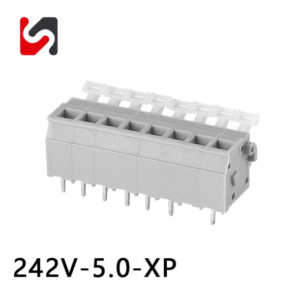 Quality SHANYE BRAND 242V-5.0 5.0mm pitch phoenix terminal strip connector terminal blocks for pcb for sale