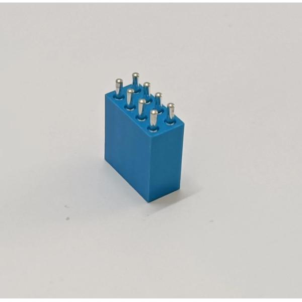 Quality 2x4 Smd Female Header Connector Right Angle 2.54 Pitch 8 Pin Header Connector for sale