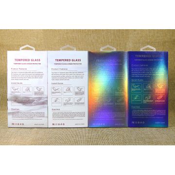 Quality Electronics Screen Protector Packaging Envelope Box Offset CMYK Printing for sale