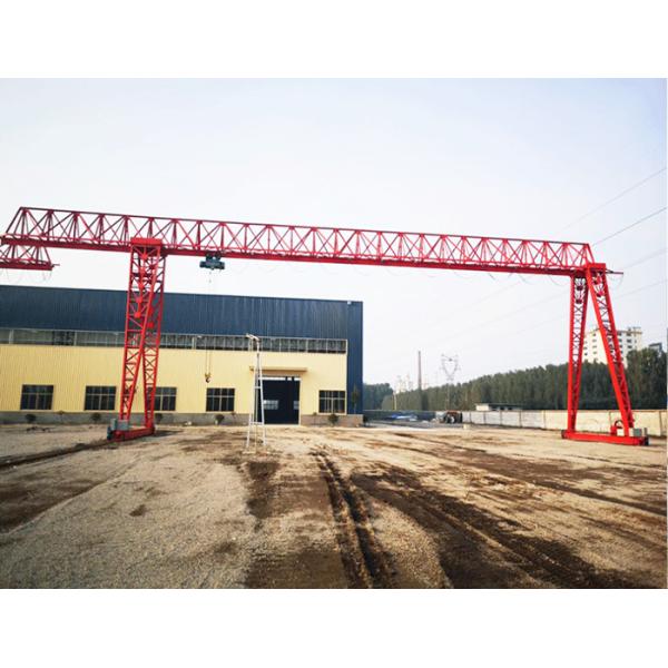 Quality 5t ~ 20t Light Duty Q345 Steel Single Girder Gantry Crane Customized for sale