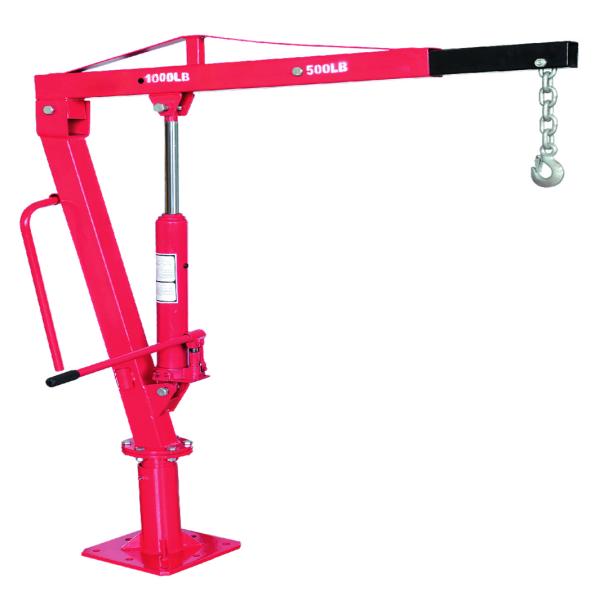 Quality Hydraulic Pick Up Crane CE 1000lbs Engine Hoist And Stand for sale