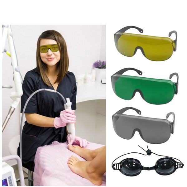 Quality Laser glass eye protection glasses laser safety professional laser glasses ipl glasses OD6 LASER 532 450nm protective glasses laser eye protection co2 laser protection glasses laser level glasses
 for sale