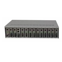 Quality 14 Slot Media Converter Rack Chassis 19 Inch 2U Dual AC220V For Fiber Media for sale