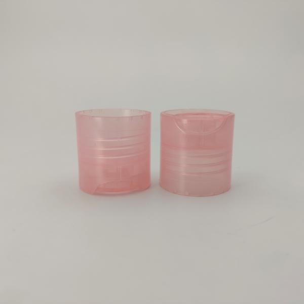 Quality PP Plastic Screw Top Bottle Caps , 27.2mm Height Disk Top Cap for sale