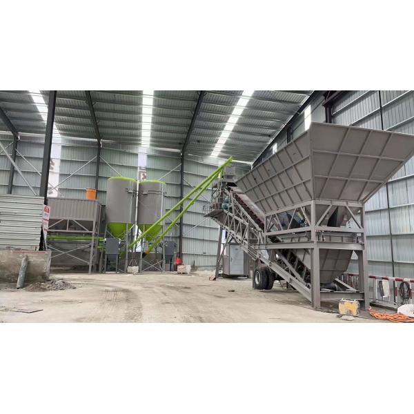 Quality 60m3/H Mini Mobile Concrete Batching Plant Portable Machine Ready Mix for sale