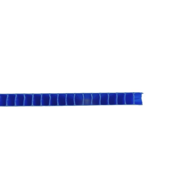 Quality 915x244mm Hollow Core Plastic Sheets , Corrugated Plastic Packaging Sheets for sale