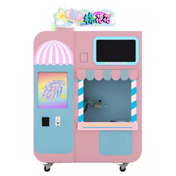 Quality Automatic Small Cotton Candy Machine Tabletop 2500W for Commercial catering for sale