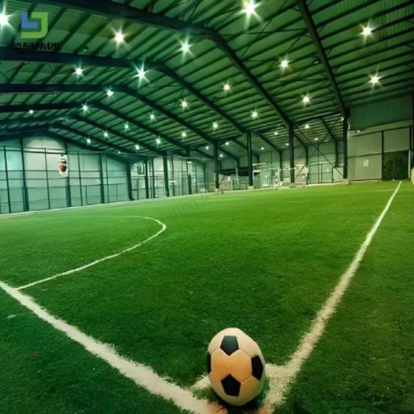 Quality Prefab Commercial Building Metal Light Industrial Steel Structure Stadium Sport Exhibition Hall for sale