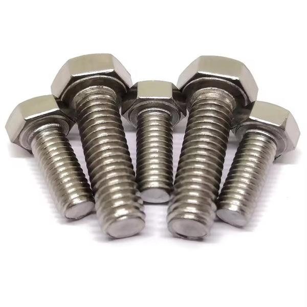 Quality 1.0mm Thread Pitch Stainless Steel Right Hand Bolts in Silver Color for sale