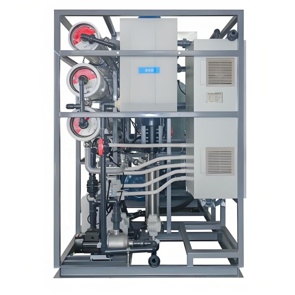 Quality Siemens S7 PLC Controlled Ocean Water Desalination Machine 100 To 1000 M3/Day for sale