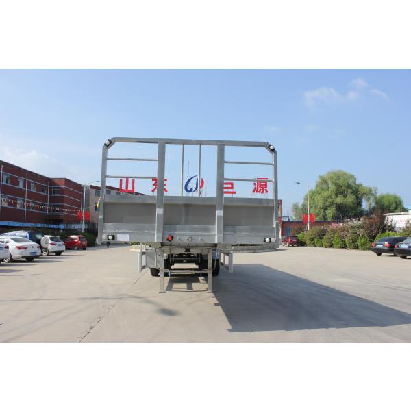 Quality Leaf Spring Suspension 40ft Side Wall Cargo Semi Trailers for Bulk Cargo for sale