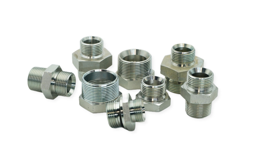 Wholesale Pipe Adapter Hydraulic Fittings Hydraulic Elbow Fittings Male Thread Elbow Hydraulic Hose Fitting with Rubber Seal