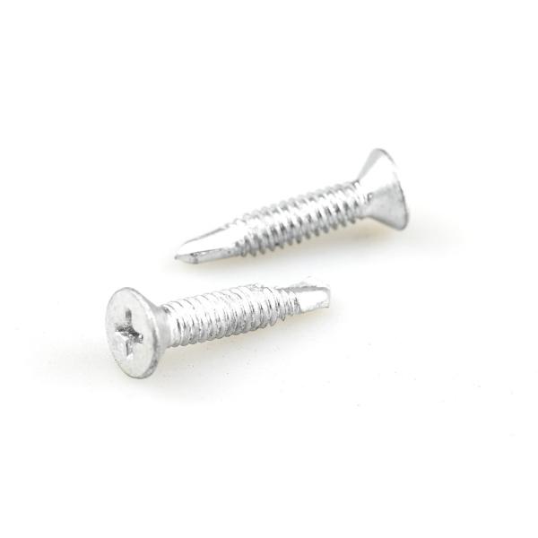Quality T/T Payment Term Metric Coated 4.8x25 Bimetal Countersunk Drilling Screws for for sale