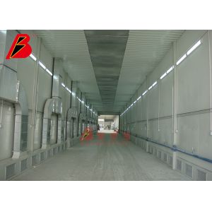 Quality Rock Wool PU 2.5m Minute Diesel Industrial Paint Lines for sale