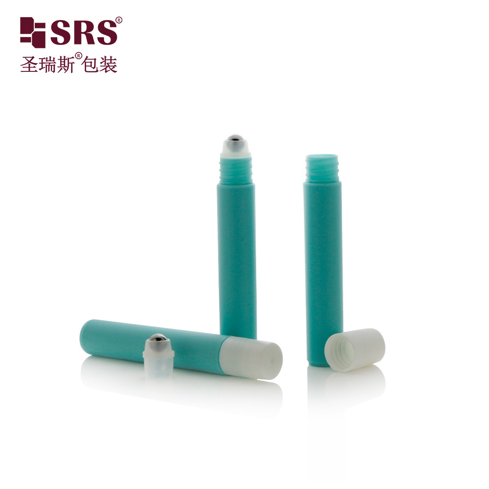 Quality RPP Round Injection Custom Color Ball Applicator Plastic PP PCR Empty Roller for sale