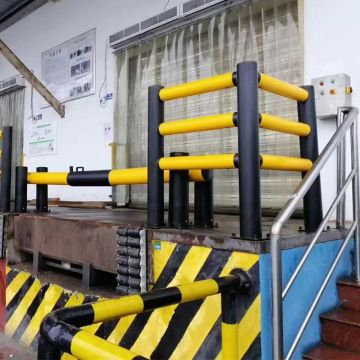 Quality Warehouse platform Protector Anti-Collision Safety Barrier Guardrails Sliding for sale
