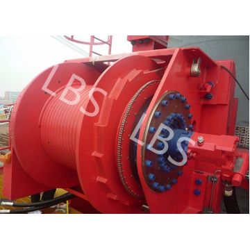 Quality LBS Grooved Drum Windlass Winch With Depth Indicator for sale