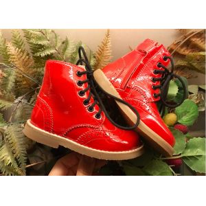 Quality Real Leather Round Toe EU30 Stylish Kids Shoes for sale