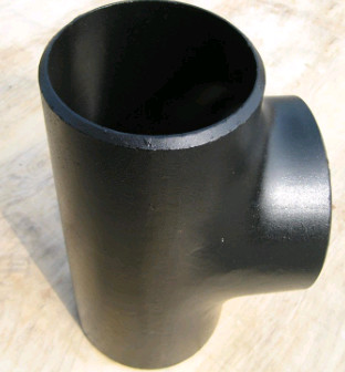 Quality Seamless A105 Equal Tee Pipe Fitting 3 Way For Oil Gas Process for sale