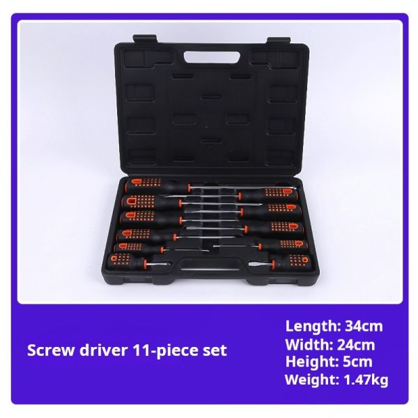 Quality Electroplating Process 11PCS Insulated Screwdriver Set With Strong Magnetic Cutter Head for sale
