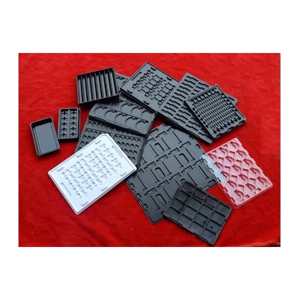 Quality Lightweight ESD Blister Tray - Vacuum Formed PET/PP/PS, for Electronic Component & PCB Packaging for sale