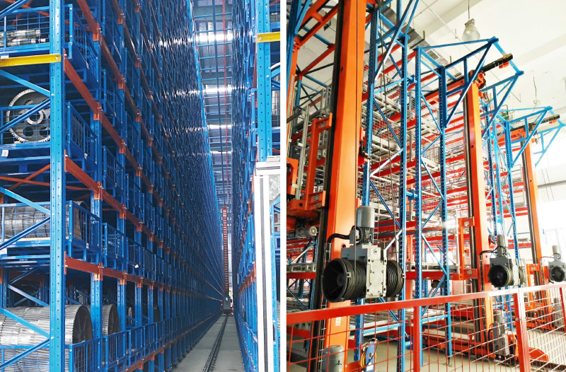 Storage Cage For Logistics Warehousing ASRS Foldable Wire Mesh Container
