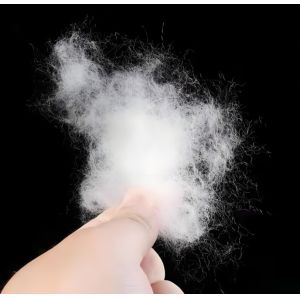 Quality 1.5D-51mm Anti-static Full Dull Virgin Synthetic Staple Fiber for Carpet Denier for sale