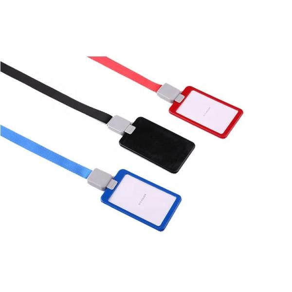 Quality Deyi Custom Logo PVC ID/Badge Holder for sale