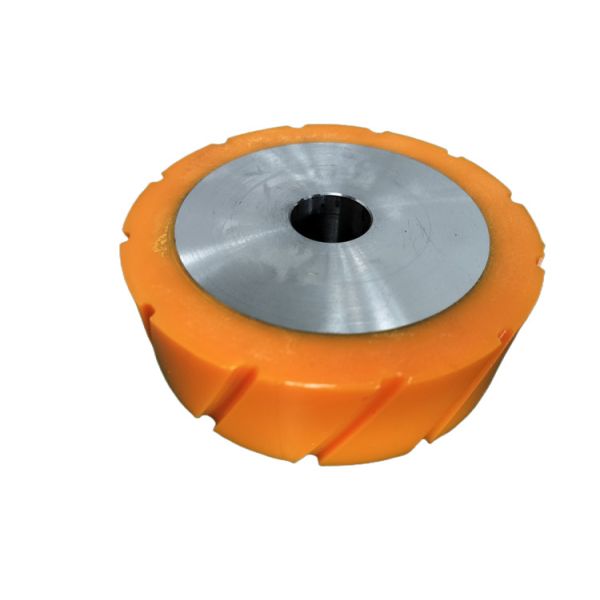 Quality Wear Resistant PU Coating Wheels Heavy Duty With 90 A Shore Hardness for sale