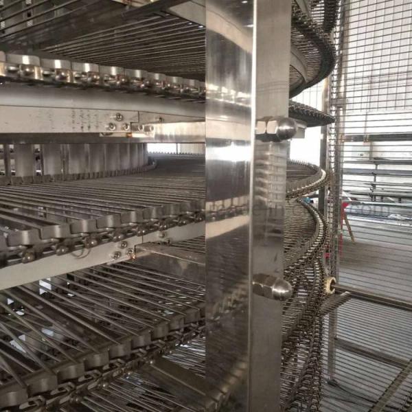 Quality Bread Spiral Cooling Screw Conveyor Sale for sale