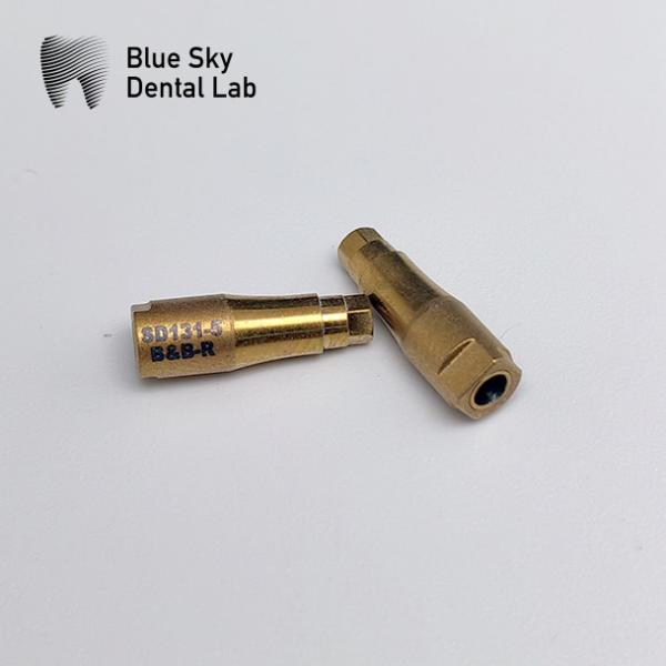 Quality Gold BB Implant Scan Body High Precision 3shape Scanbodies for sale