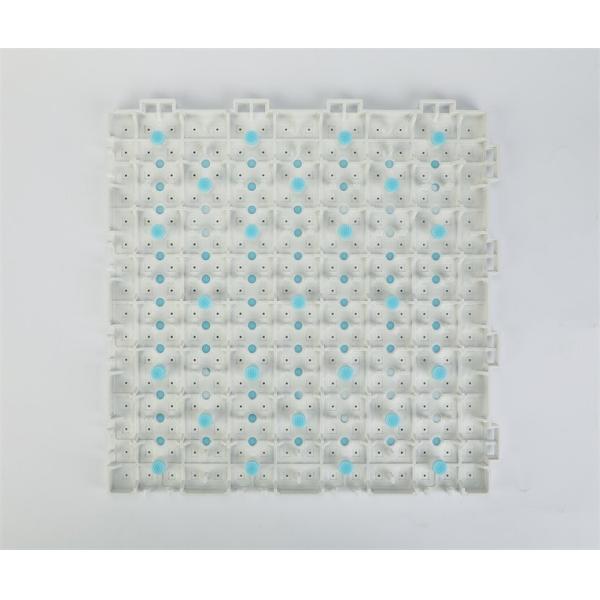 Quality Badminton Outdoor Basketball Court Flooring Material Blue Futsal for sale