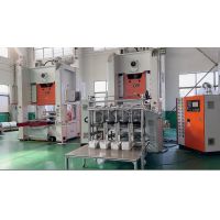 Quality 12000PCS/Hour Aluminum Foil Container Machine With Air Consumption Not Less Than 0.8Mpa for sale
