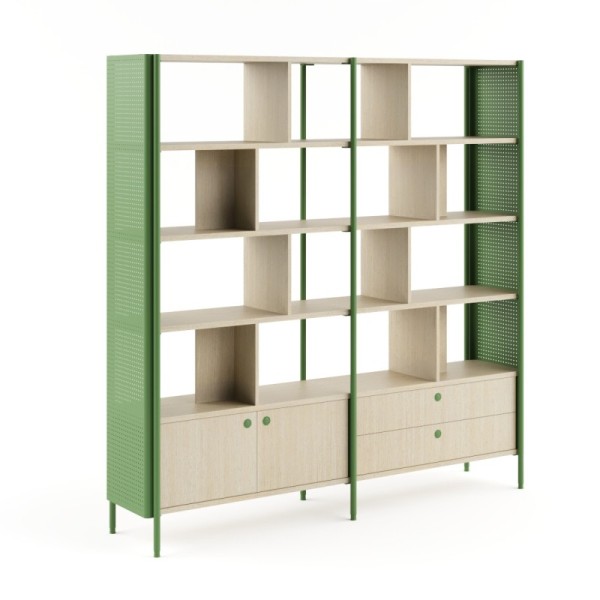 Quality FLEX Sturdy Wood Utility Storage Shelves Simple Design Multiple Uses Custom Color Size for sale