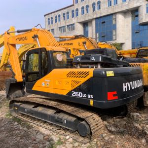 Quality Modern Hyundai 260lc-9s Used Excavator Digger Fuel Efficient Heavy Duty for sale