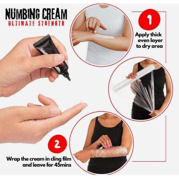Quality TATTEASE Pain Stop Cream 10g Longest Lasting Tattoo Numbing Cream for sale