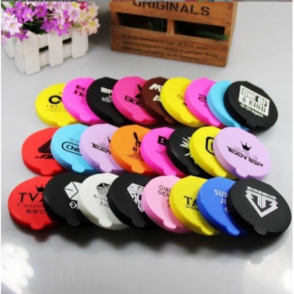 Quality Travel Makeup Round Makeup Compact Folding Portable Mirror Modern Design for for sale