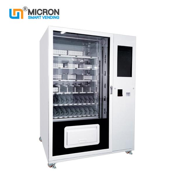 Quality 337 Capacity Beverage Vending Machine Elevator Hot And Cool Direct Push Slot for sale