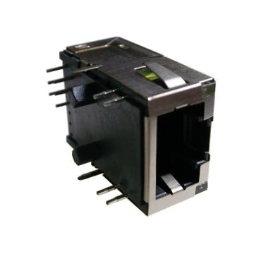 Quality J0G-0001NL 1x1 Tab-Up Low Profile RJ45 Connector LPJK7003A98NL for sale