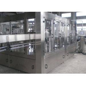 Quality Compact Beer Filling Machine , Automatic Glass Bottling Equipment for sale