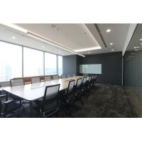 Quality Meeting Room Ceiling Tile RAL9016 White PVDF Microperforated Metal Aluminium for sale